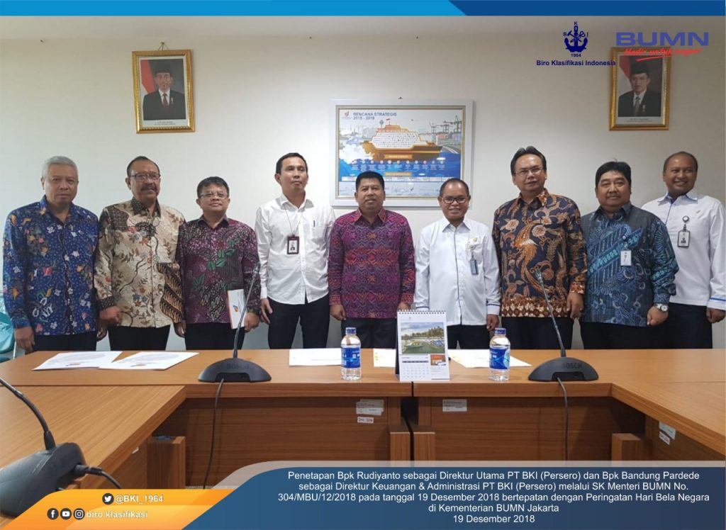 Menteri BUMN Lantik Dua Direksi PT BKI (Persero) Baru | Titikomapost